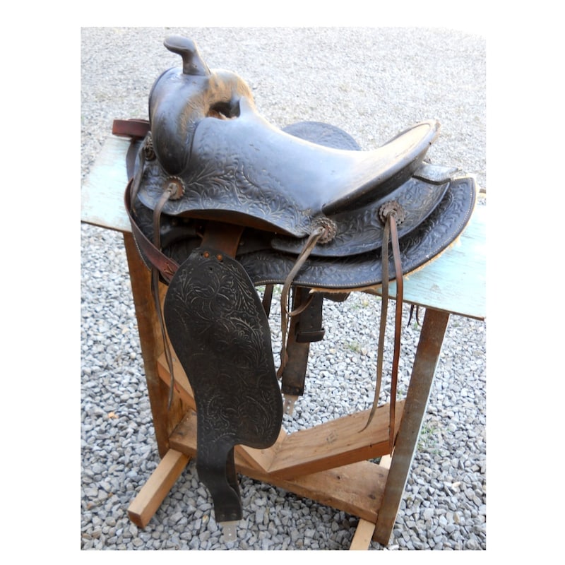 Antique Western Saddles - Etsy