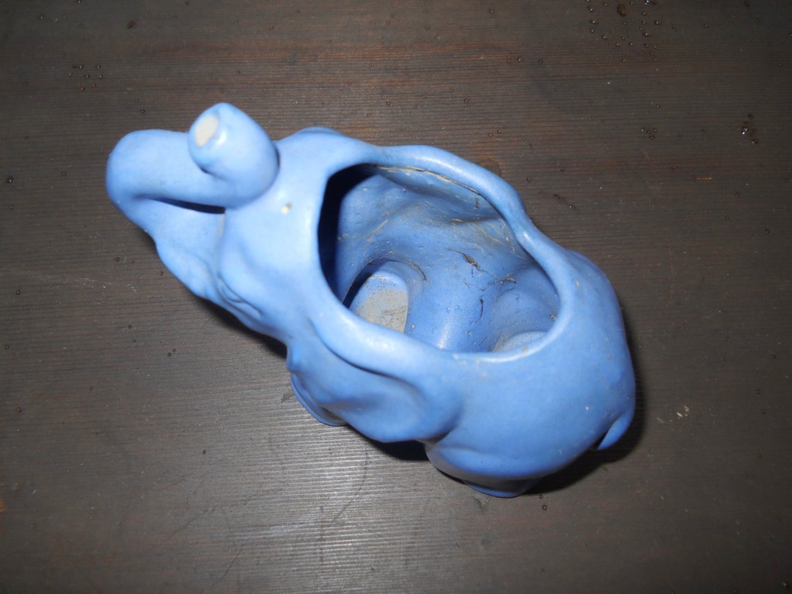 French Blue Rosemeade Rare North Dakota Studio Pottery Matt | Etsy