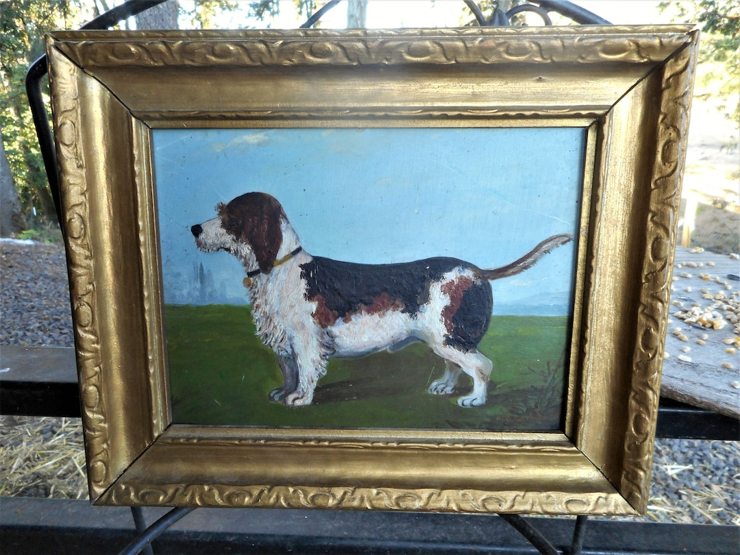 Antique Small Rare French Victorian Beautiful Papillon Spaniel Dog ...