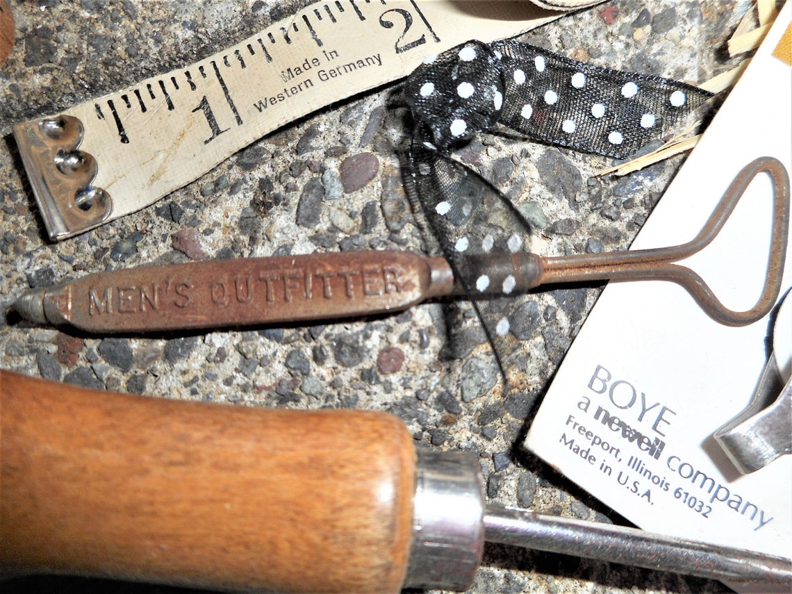 Antique Sewing Collection Lot Notions Weaving Wood Bobbin - Etsy