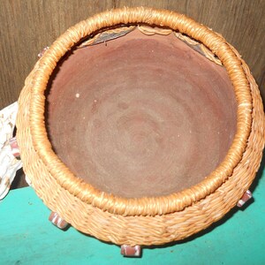 Rustic Primitive Pottery Ethnic African Tribal Ghana Pottery Pine ...