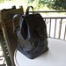 Rare Virginia Slims Promotional Cigarette Hippie Black Leather Backpack ...