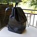 Rare Virginia Slims Promotional Cigarette Hippie Black Leather Backpack ...