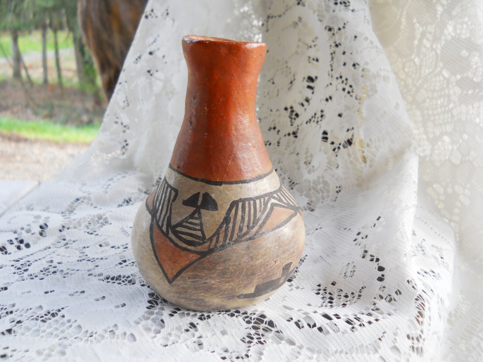 Rustic Primitive Pottery Farmhouse Pottery Antique Southwestern Acoma ...