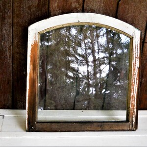 Rustic Victorian 1880s Mustard Yellow Arch Window Gothic Primitive ...