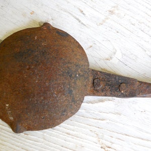 Iron Ladle 1800s Antique Kitchen Tool Hand Forged Rustic Primitive ...