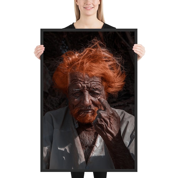 Old Red Headed Man