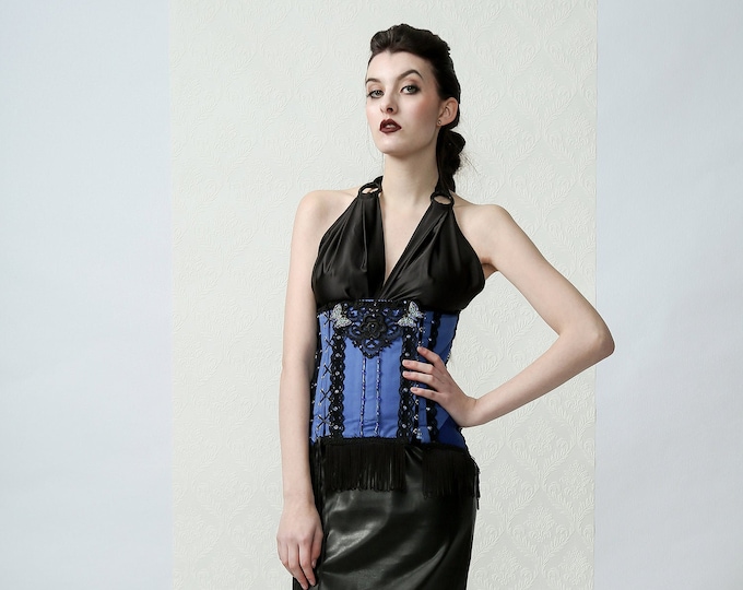 Vintage VICTORIAS SECRET 90s Black Corset Made in Italy - Etsy