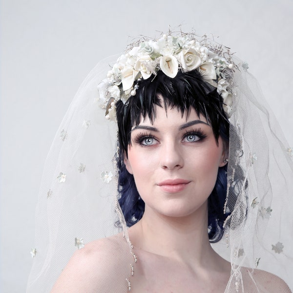Beaded Headpiece - Etsy