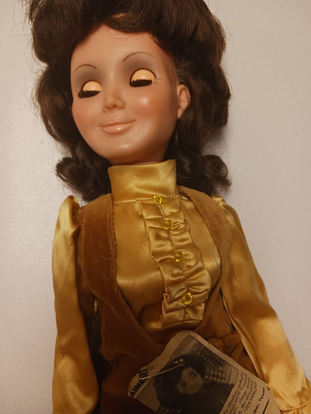 Hasbro Aimee Doll 1972 HTF Vest and Gown Original Aimee Outfit Free USA ...