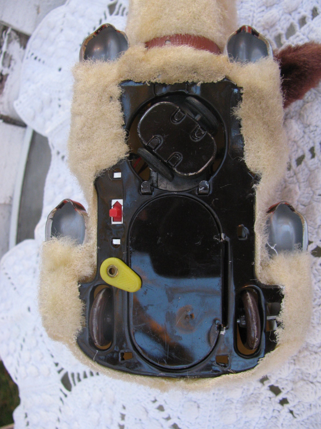 1950s Dog Toy Sniffy ALPS Japan Battery Operated Mechanical Nice Clean ...