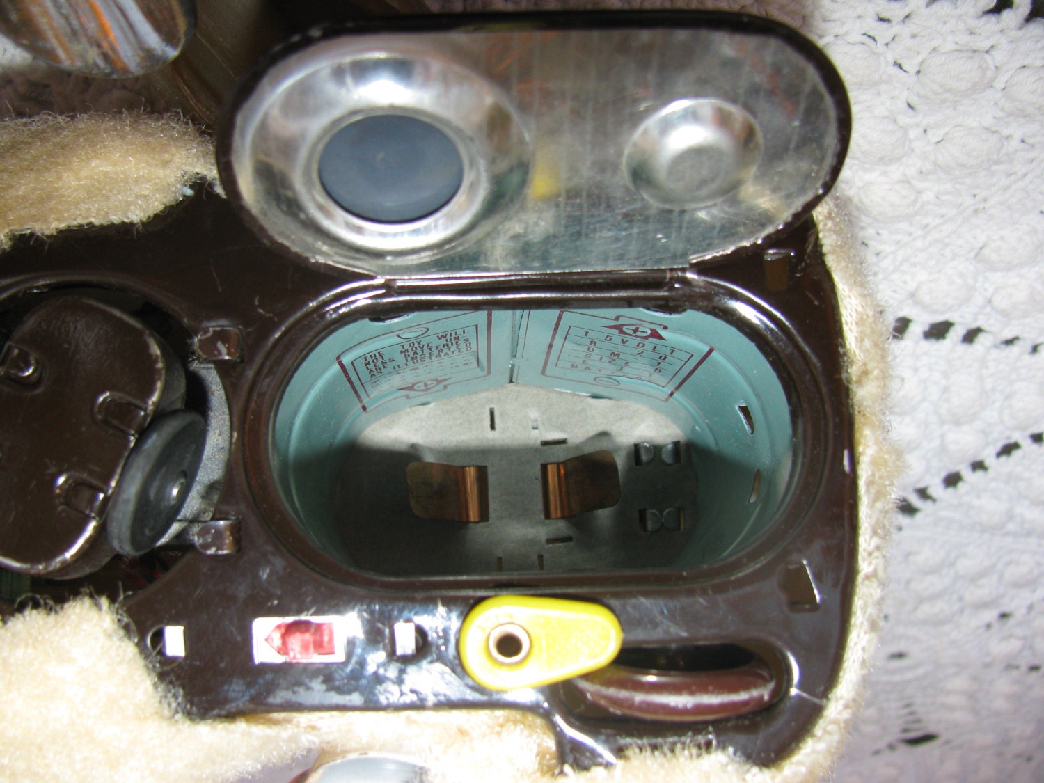 1950s Dog Toy Sniffy ALPS Japan Battery Operated Mechanical Nice Clean ...