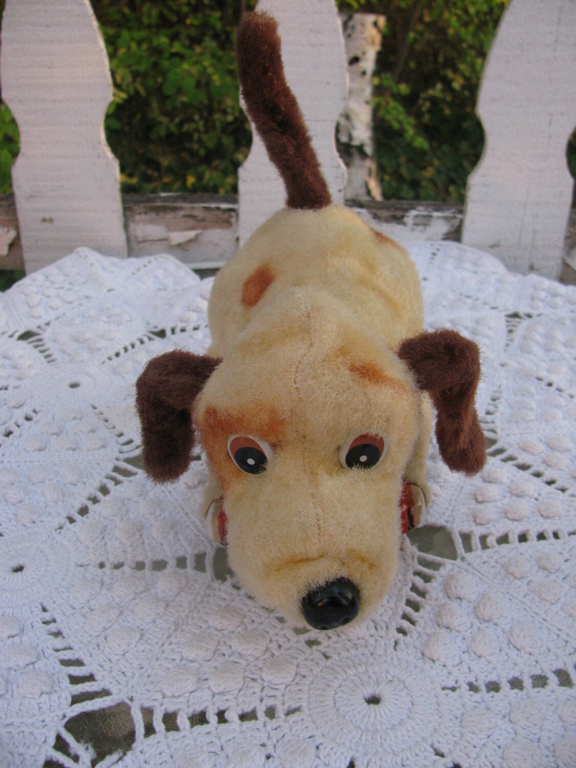 1950s Dog Toy Sniffy ALPS Japan Battery Operated Mechanical Nice Clean ...