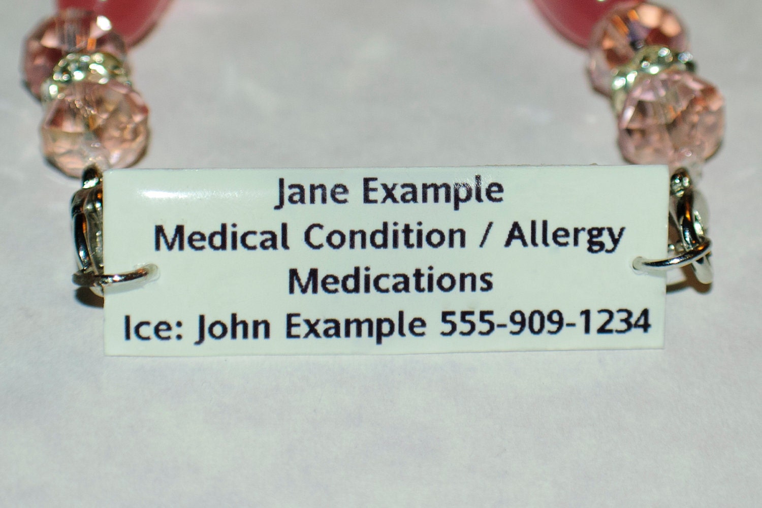 001 Medical ID Tag - Etsy