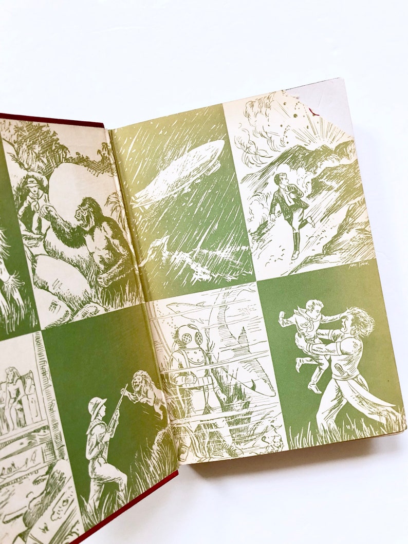 1920s Adventure Novel / Collectible Antique Book / Vintage Book Decor ...