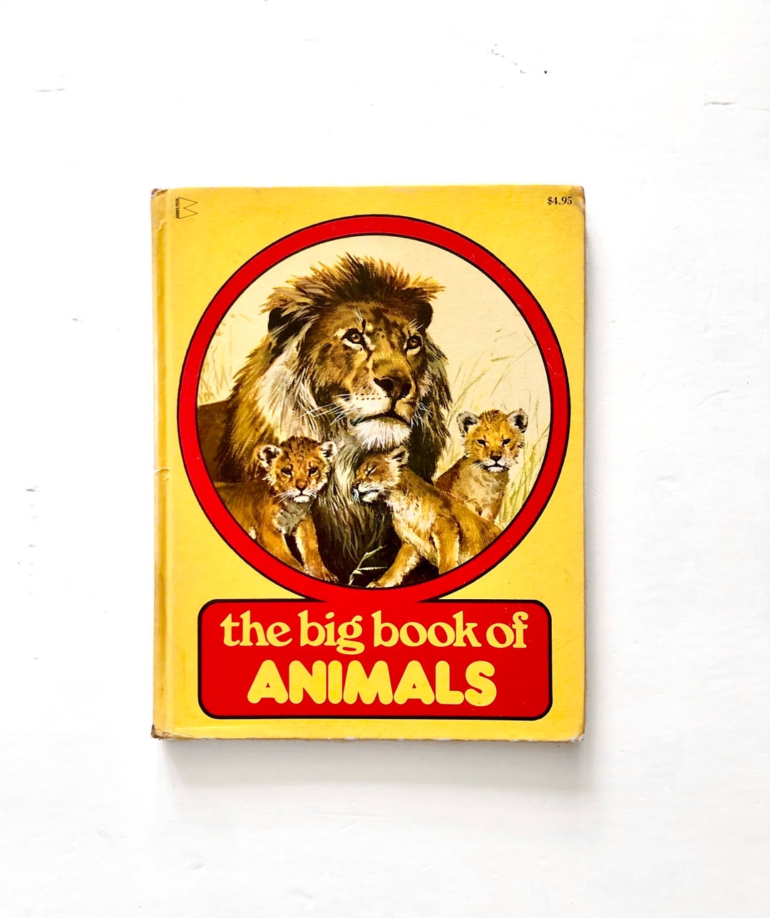 1970s Children’s Animal Book / Frameable Color Illustrations / Retro ...