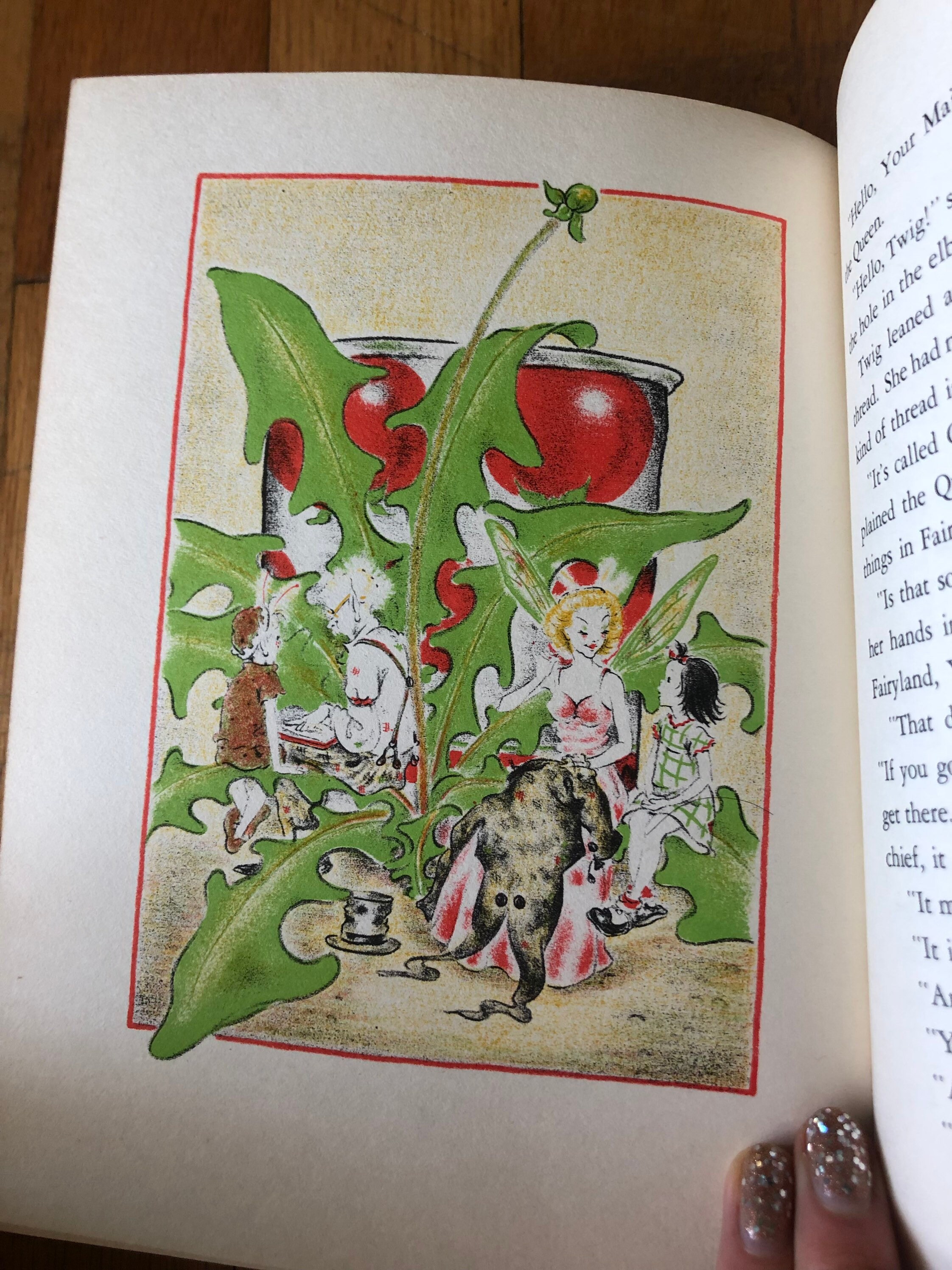 1960s Vintage Childrens Book / Elves and Fairies / Vintage Kids Book - Etsy