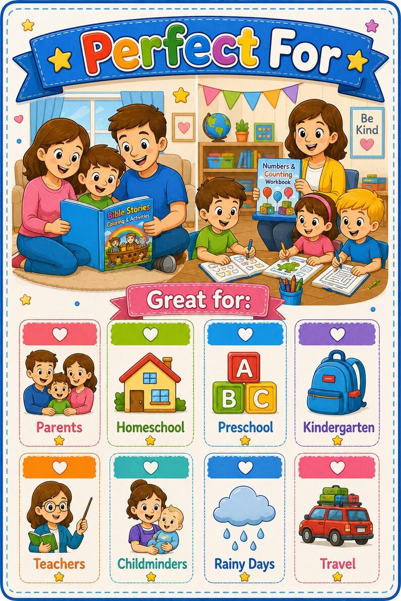 The Complete Kids Activity Collection | 18 Printable Preschool Activity ...