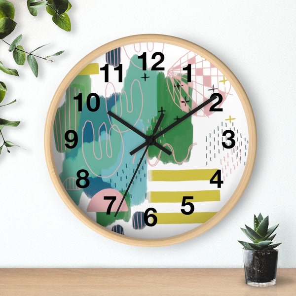 Funky Clock - Etsy