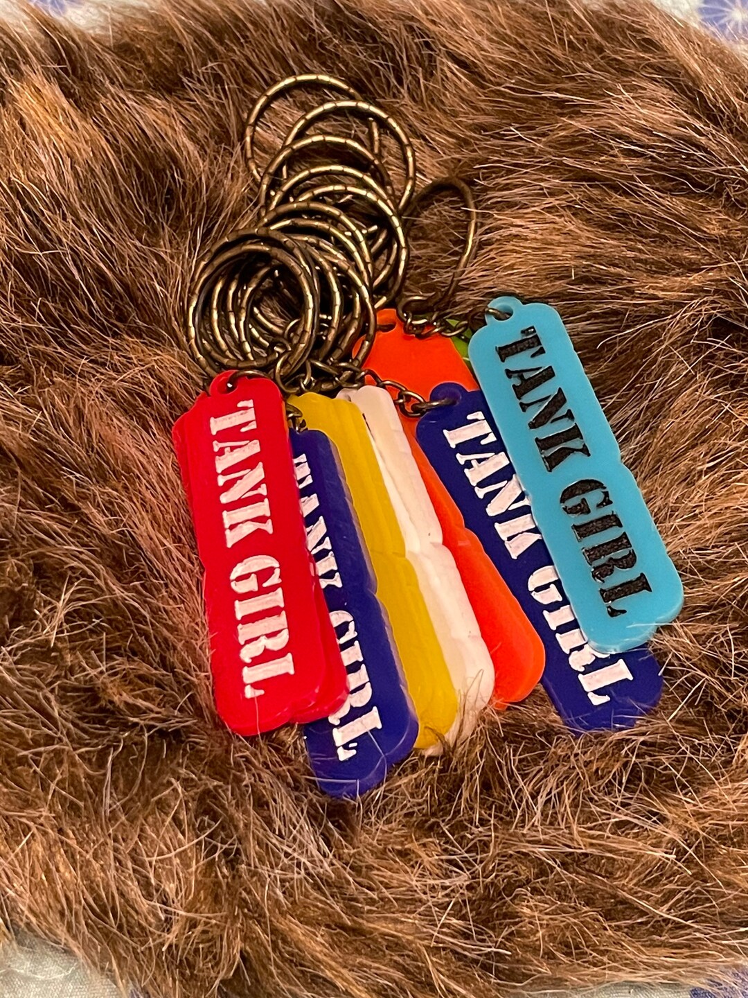 Tank Girl Inspired Acrylic Keychains - Etsy