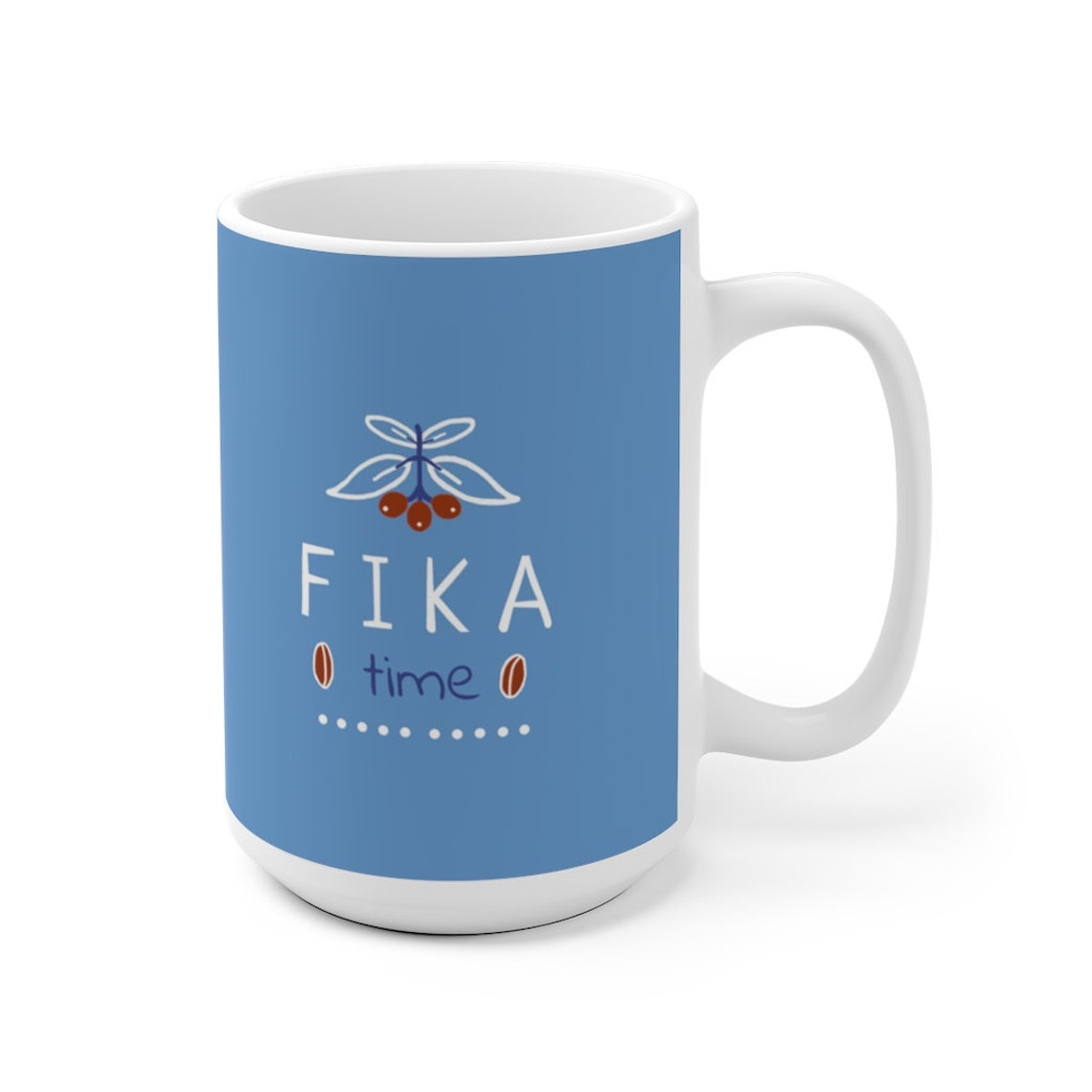 Fika Mug Swedish Gift Scandinavian Decor Hygge Life - Etsy