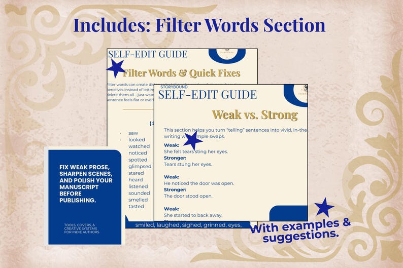 Self Editing Guide for Fiction Writers | Manuscript Revision Resource ...