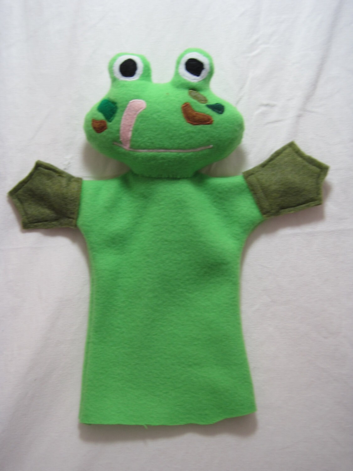 Frog Hand Puppet | Etsy