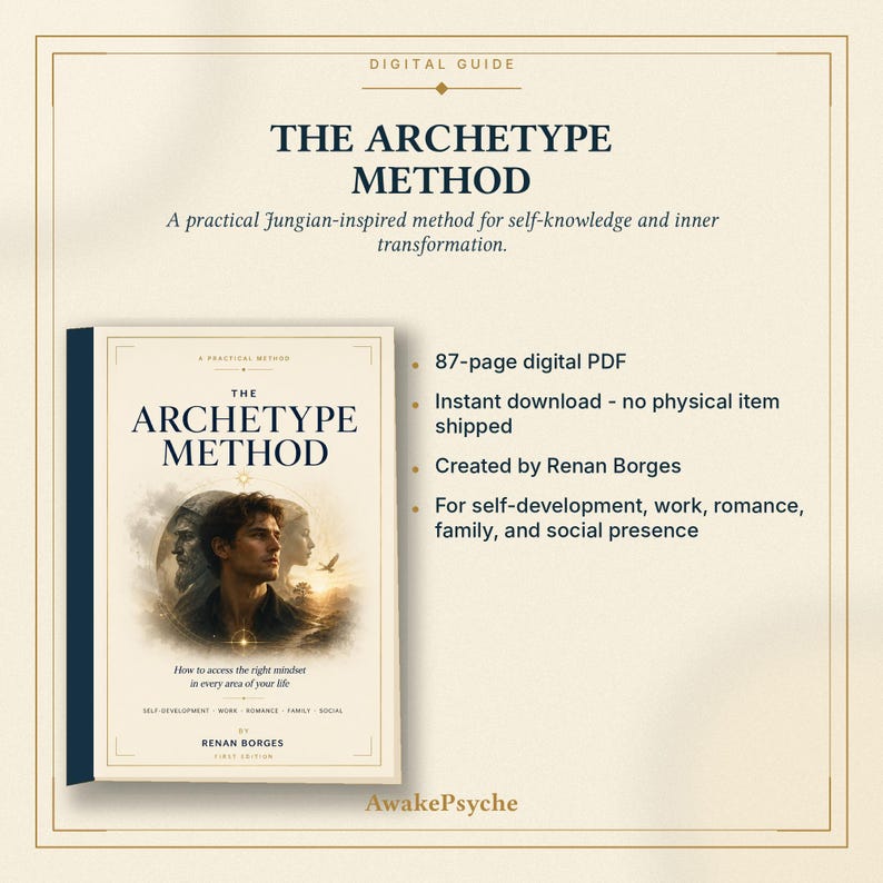 The Archetype Method PDF | Jungian Archetypes Guide for Self Knowledge ...