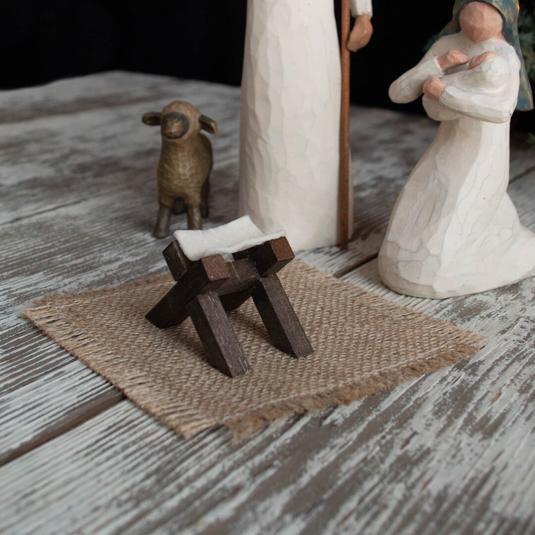 Nativity Manger Cradle for Willow Tree Nativity Creche - Etsy Canada