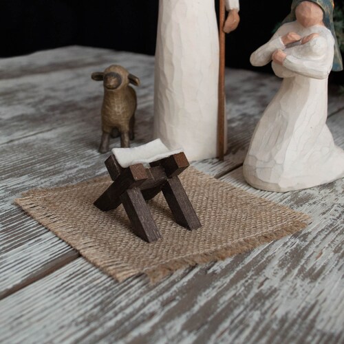 Nativity Manger Cradle for Willow Tree Nativity Creche - Etsy