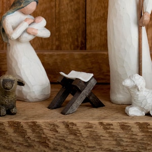 Nativity Manger Cradle for Willow Tree Nativity Creche - Etsy