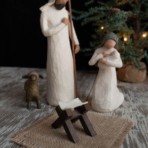 Nativity Manger Cradle for Willow Tree Nativity Creche - Etsy