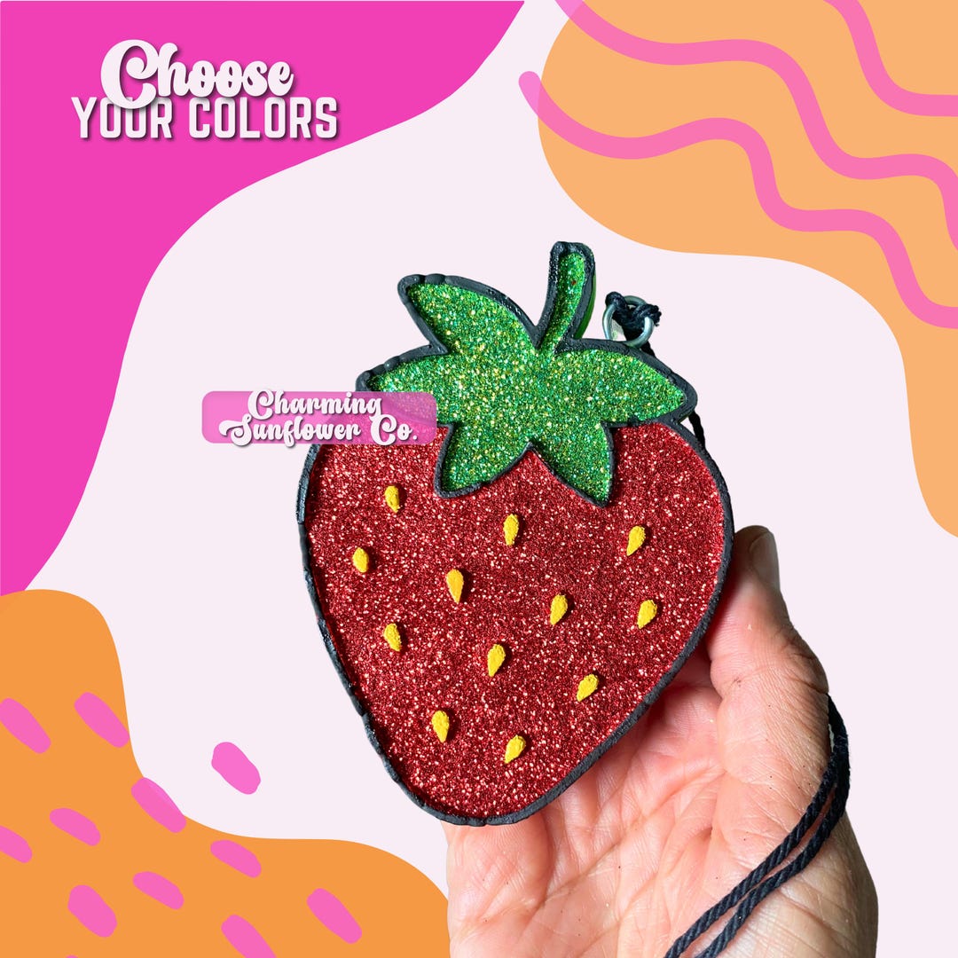 Strawberry // Strawberry Freshie // Cute Freshie // Summer Freshie ...