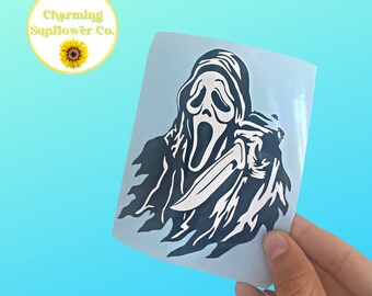 Scream Car Decal - Etsy