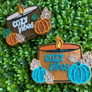 Candle Freshie // Cozy Vibes // Fall Freshie // Pumpkin // Air ...