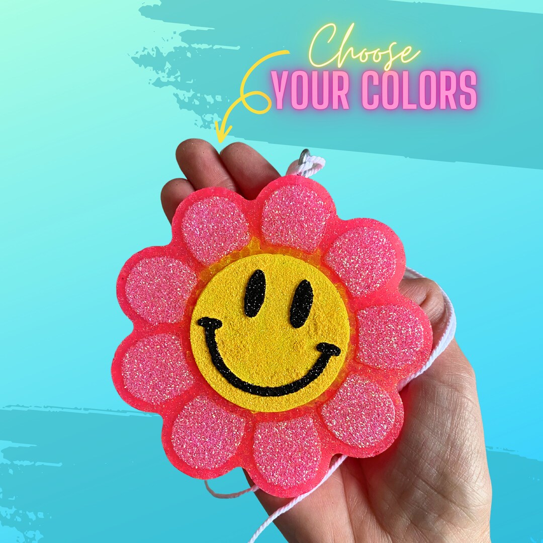Smiley Daisy // Smiley Freshie // Patch Freshie // Smiley Patch // Air ...