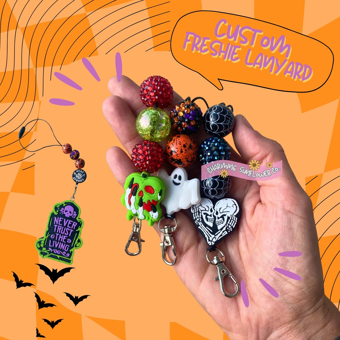 Specialty Focal Bead Freshie Hanger // Freshie Lanyard // Bubblegum ...
