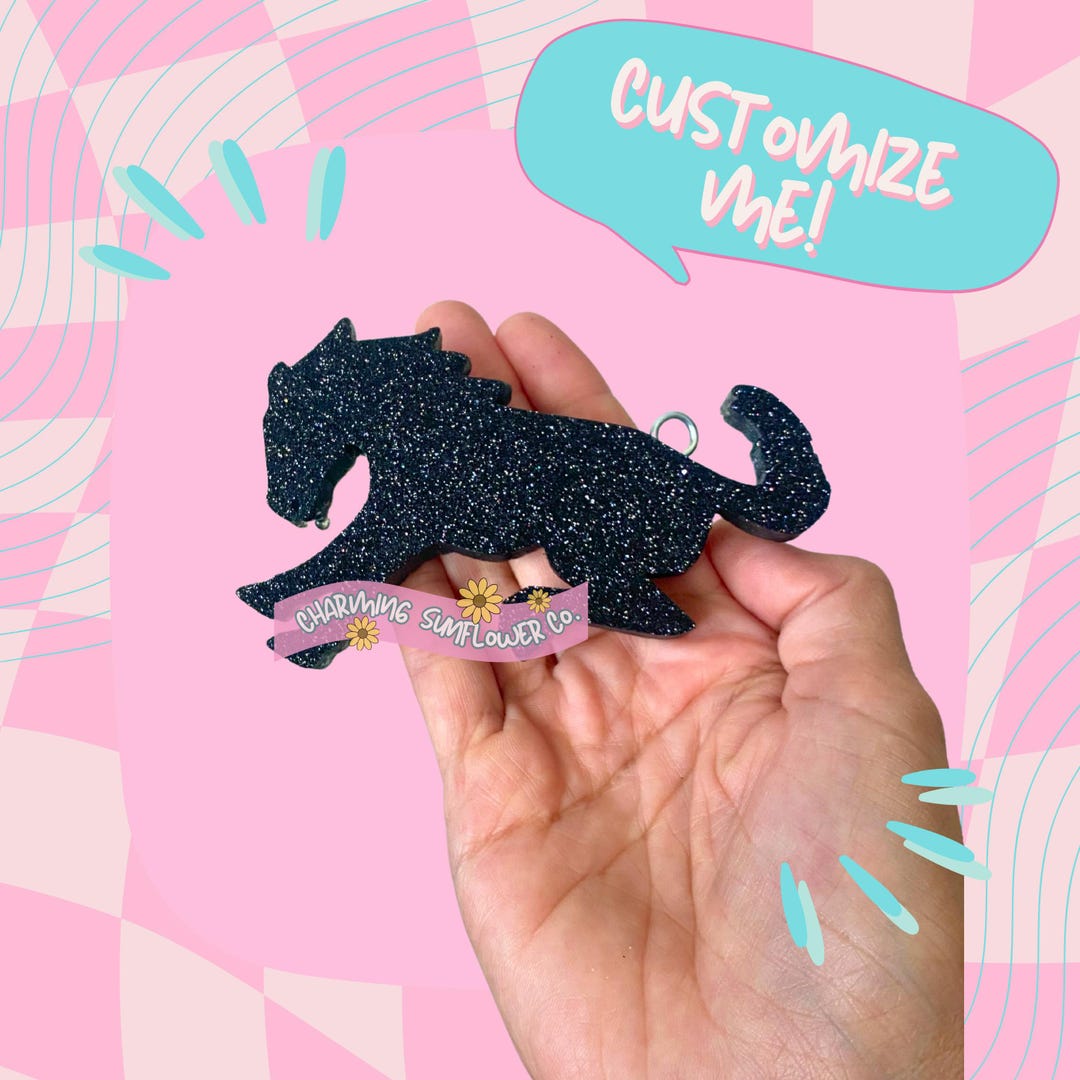 Glitter Horse // Bronco // Bucking Bronco // Wild Horse // Freshie ...