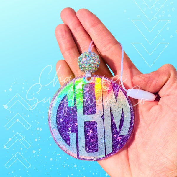 Monogram Charm - Etsy