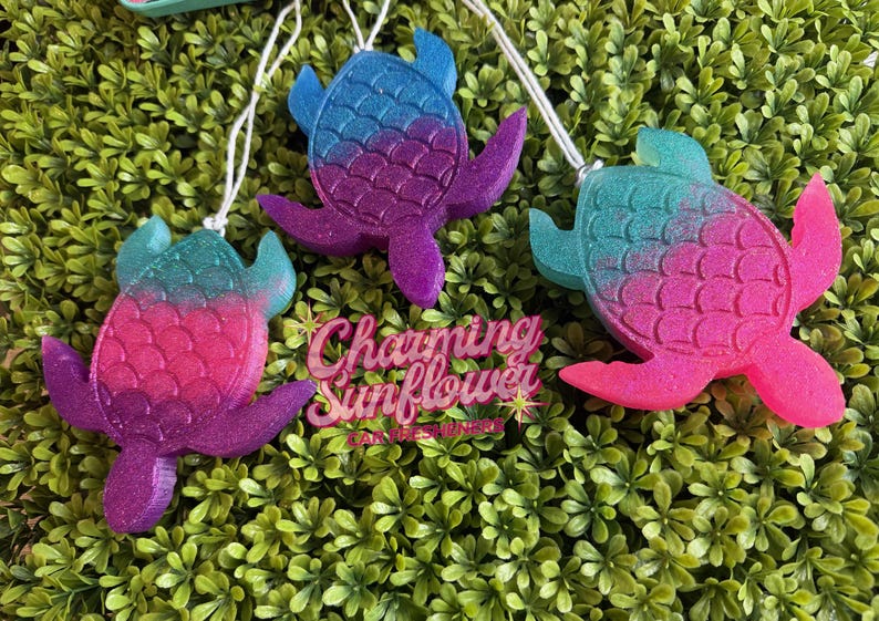 Sea Turtle Car Freshener - Etsy