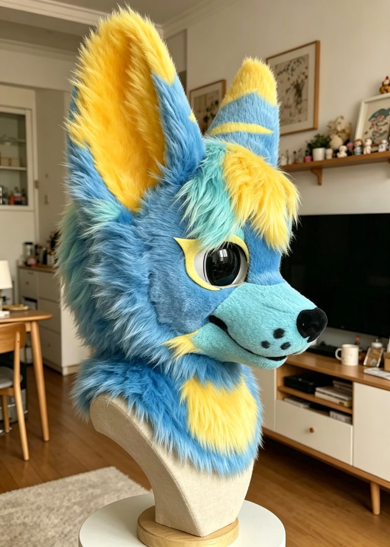 Fursuit Toony Head, Furry Head Commissions - Etsy