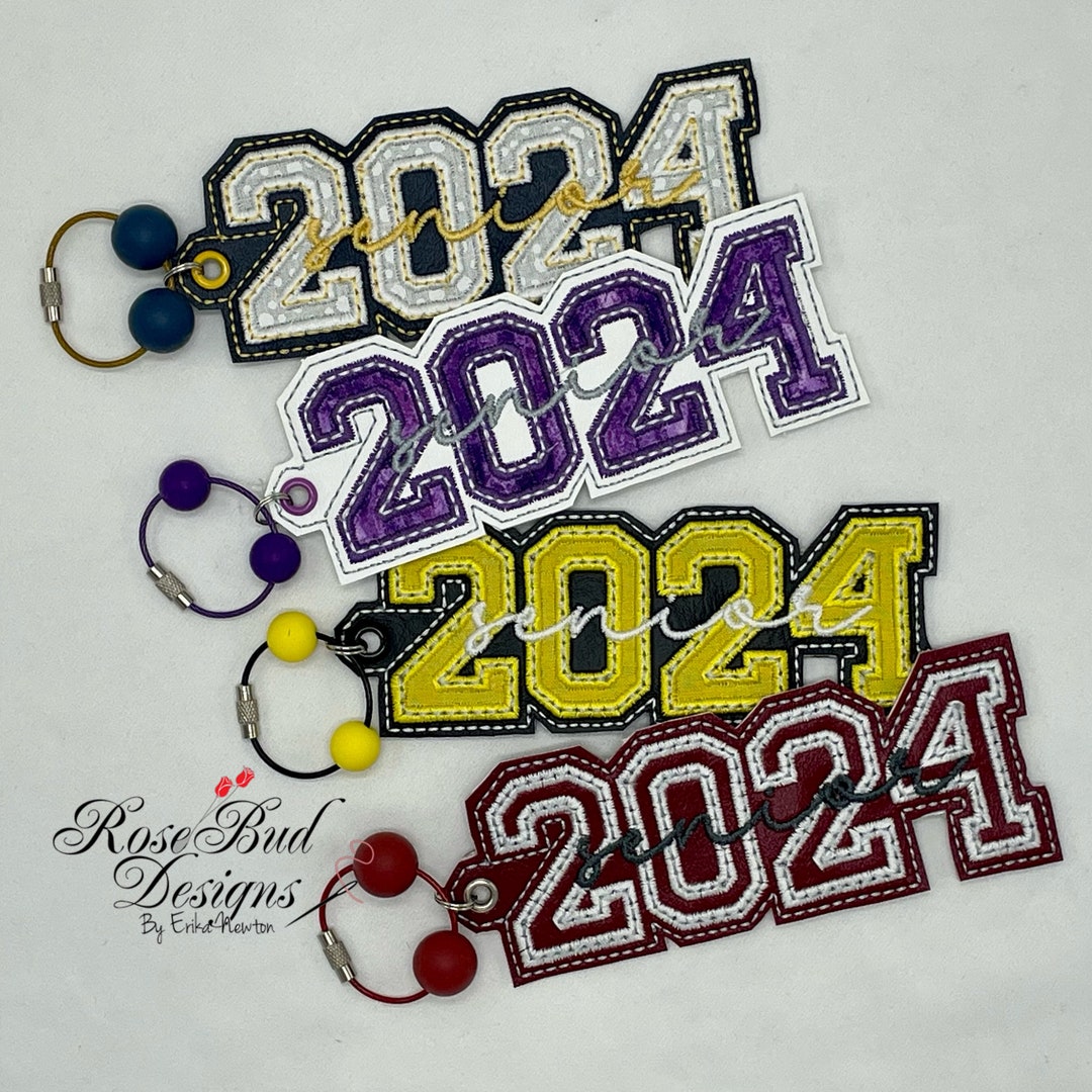 Class of 2024 Keyring, Senior Class Charm - Etsy