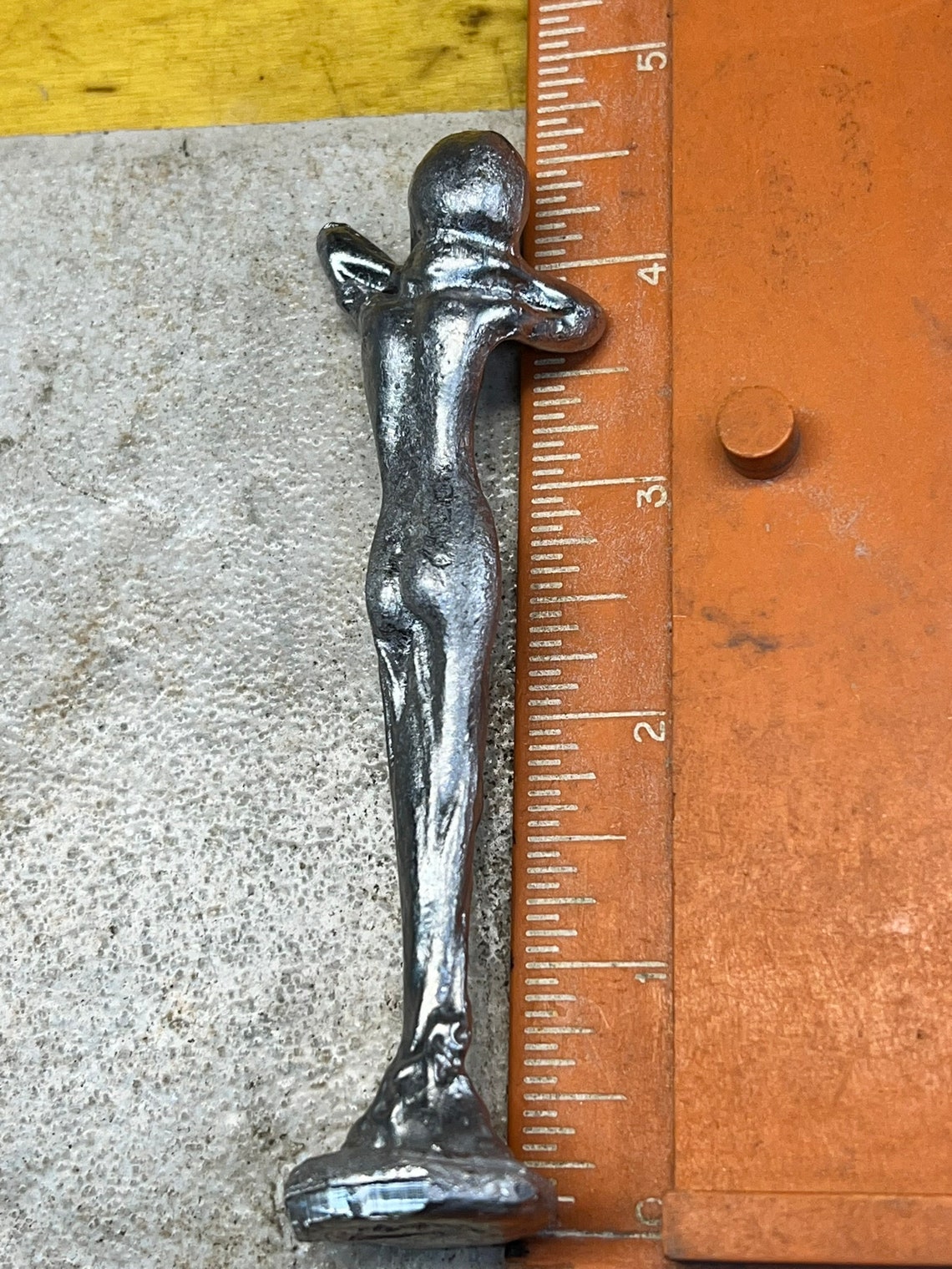 Lead Casting Butterfly Lady Figure and Wing Pattern for Stained Glass ...