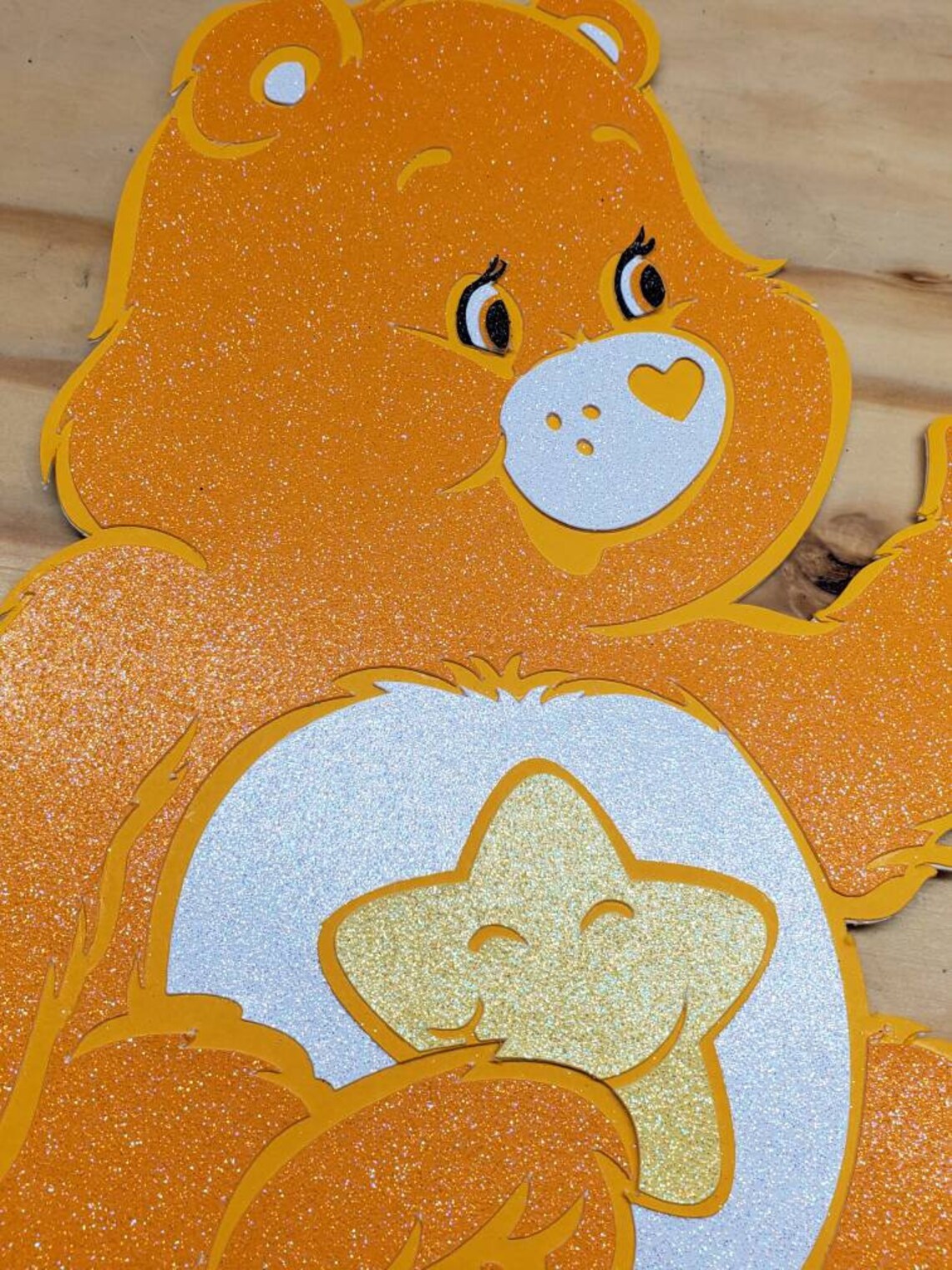 Laugh a Lot Care Bear Orange Care Bear Star Care Bear | Etsy