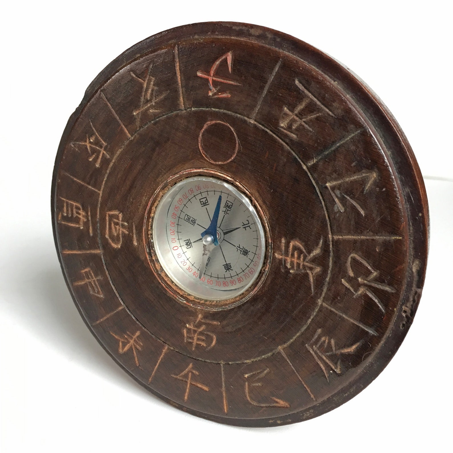 Amazing Japanese Compass Vintage Antique Compass Antique Etsy