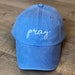 Pray Hat, Religious Hat, Hat With Pray, Wedding Gift, Monogram Cap ...
