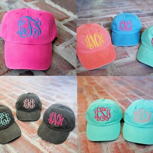 Monogram Hat | Monogram Baseball Hat | Womens Hat | Monogrammed Hat ...