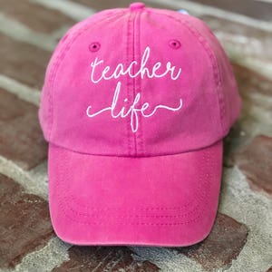 Teacher Life Hat | Teacher Gift | Christmas Teacher Gift | I Love My ...