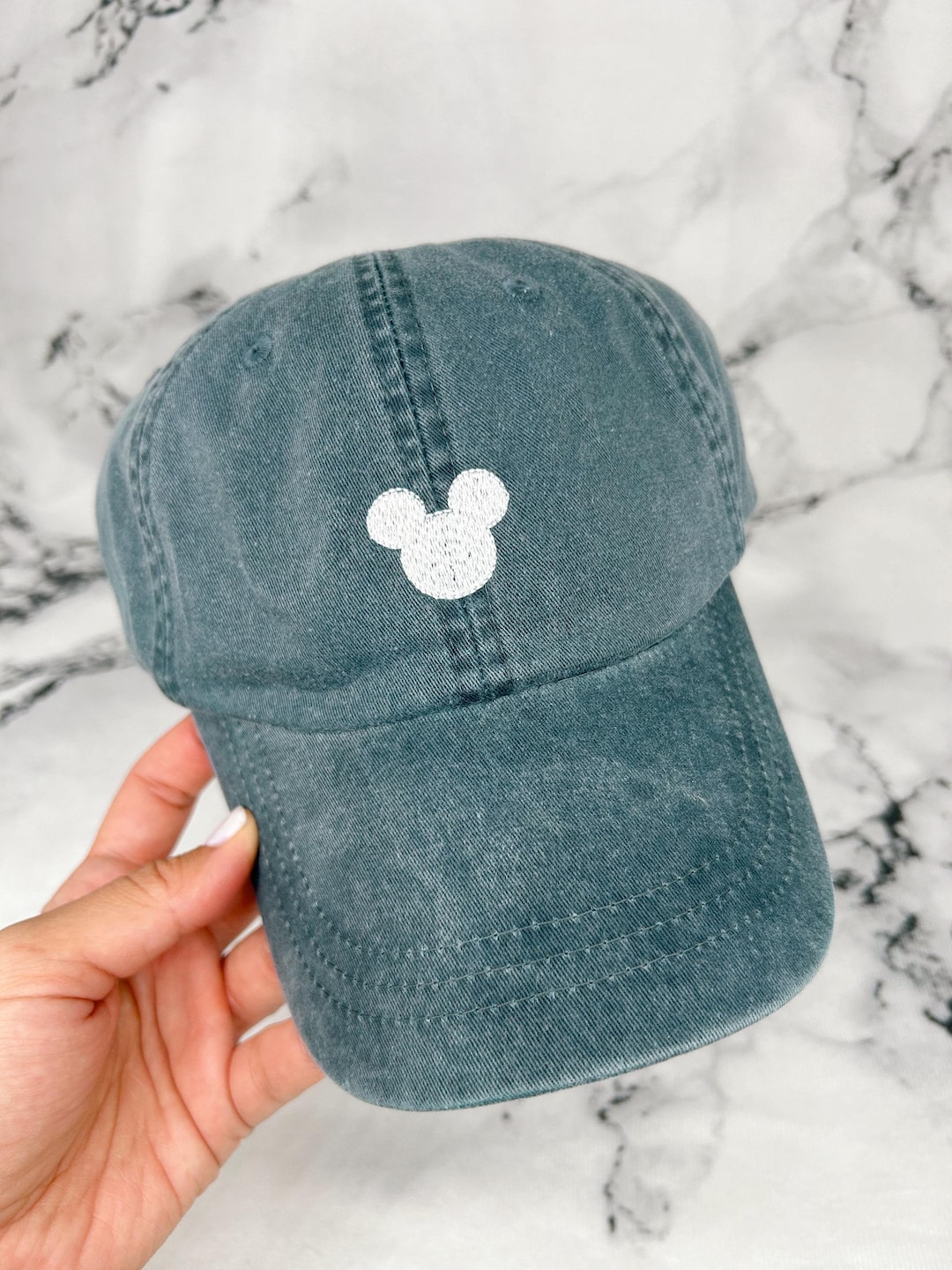 Embroidered Mouse Baseball Hat | Mickey Hat | Minnie Hat | Disney Mouse ...