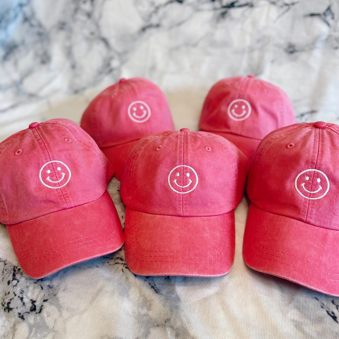 Embroidered Smiley Face Hat Can Be Upside Down Smiley Too Upside Down ...